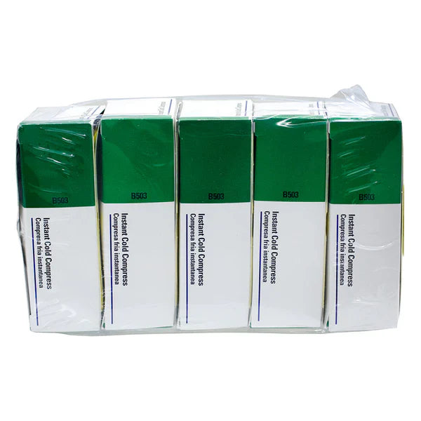 First Aid Only 4" x 5" Instant Cold Pack | Box of 5 – Jefferson Medical