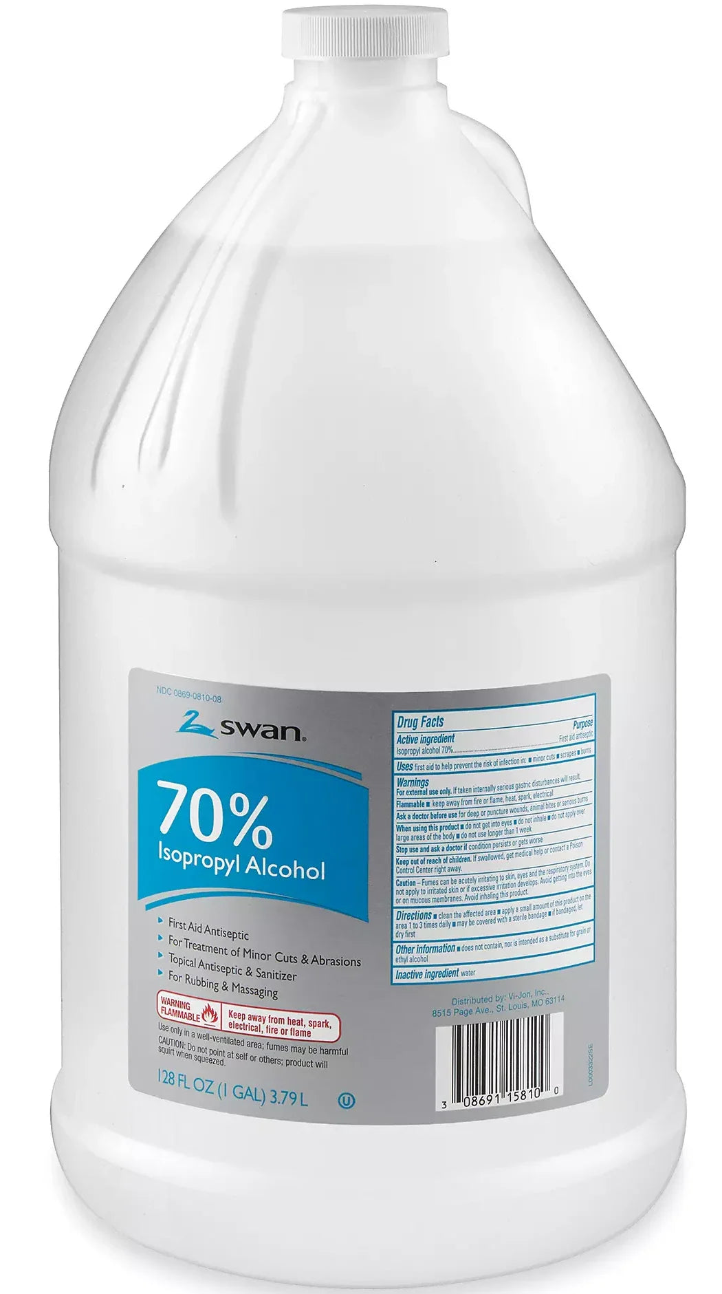70% Isopropyl Alcohol – 1 Gallon – Jefferson Medical